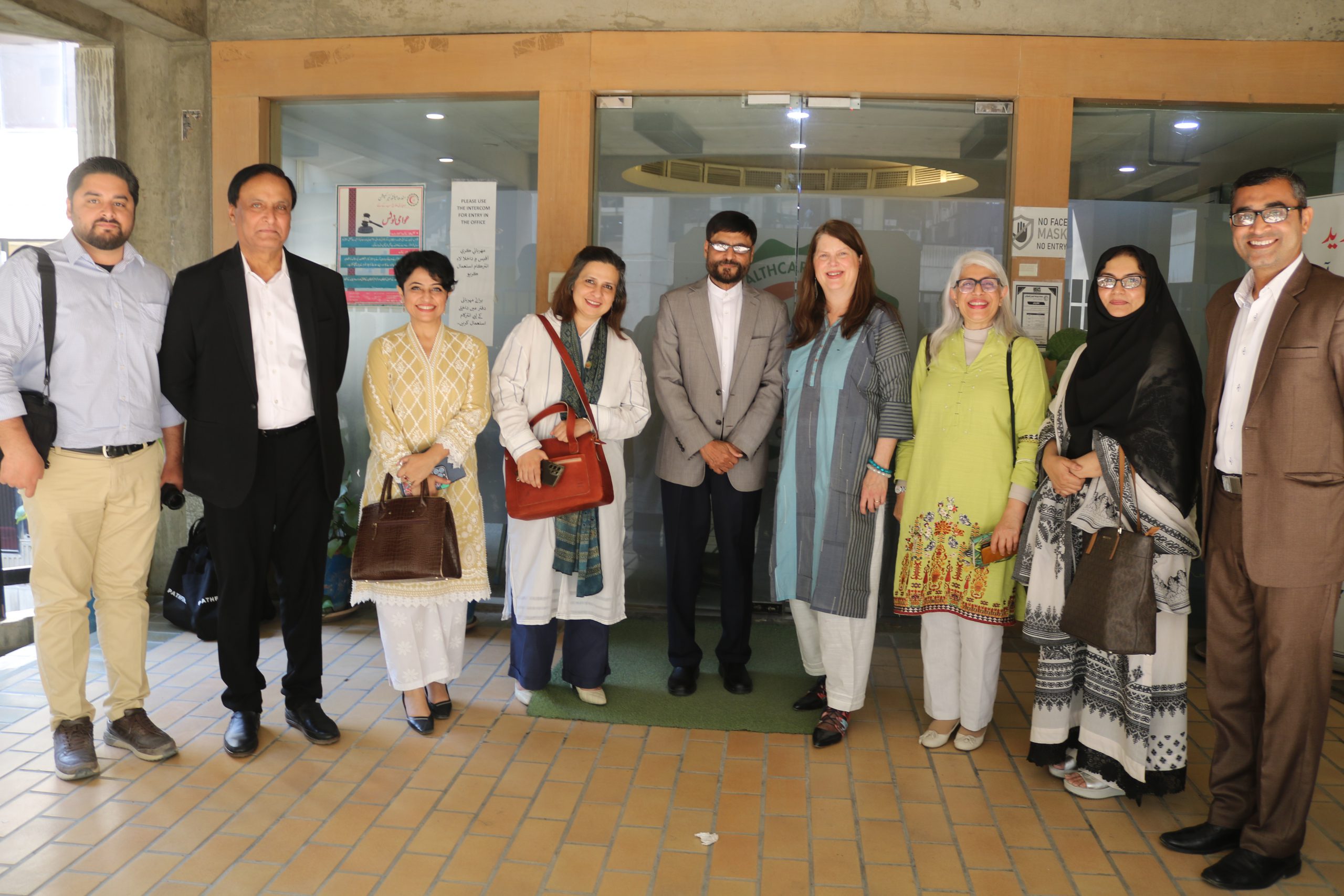 SHCC's management held a meeting with the team of Pathfinders - Sindh ...